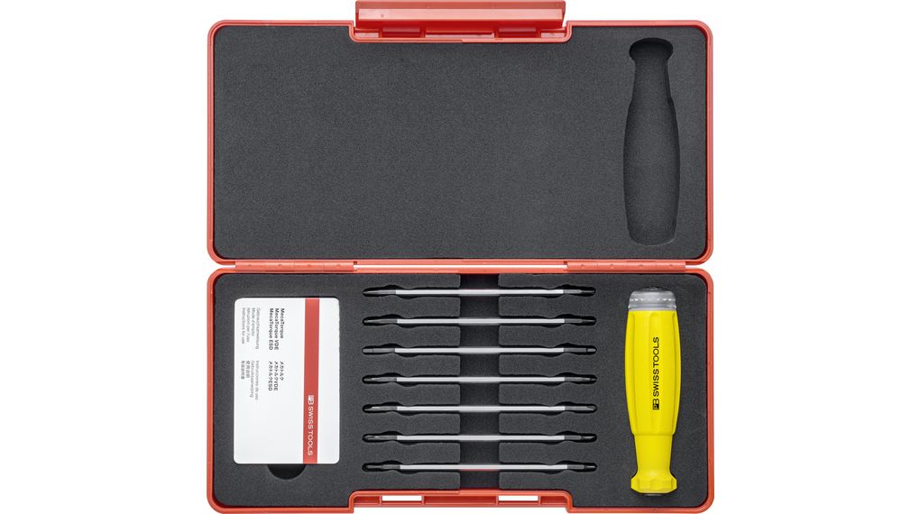 PB 8316.SET A1 ESD | PB Swiss Tools Drehmoment-Schraubendrehersatz, 100 ... 500Nmm, 8Stück ...